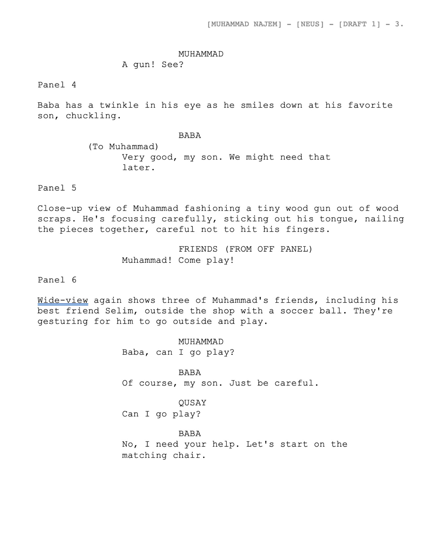 How to Write a Graphic Novel: A Collaborative Process