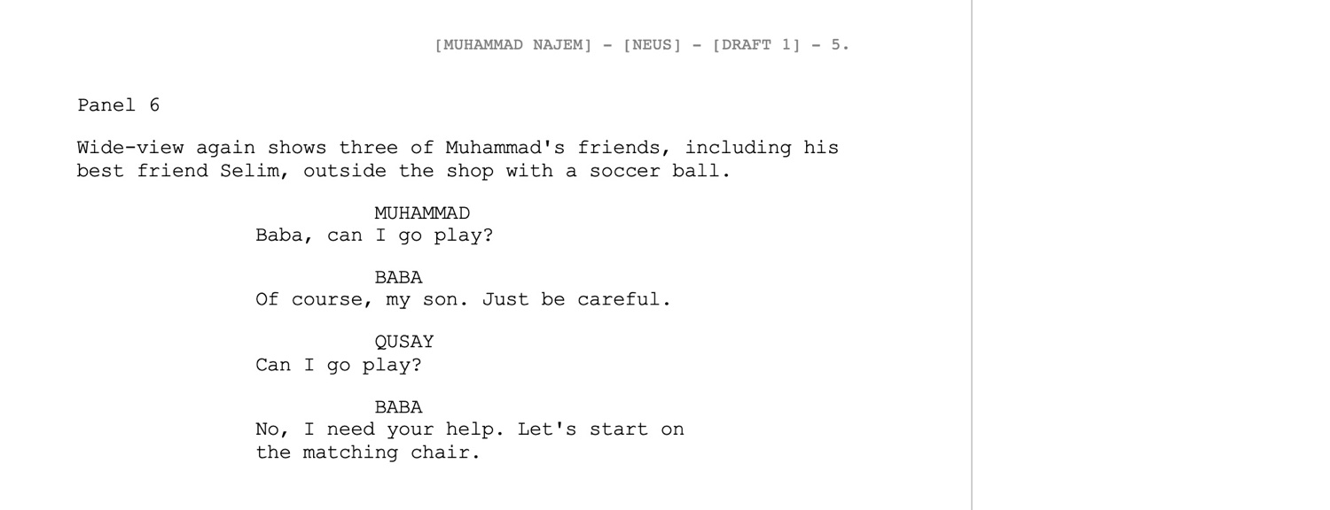 How to Write a Graphic Novel: A Collaborative Process