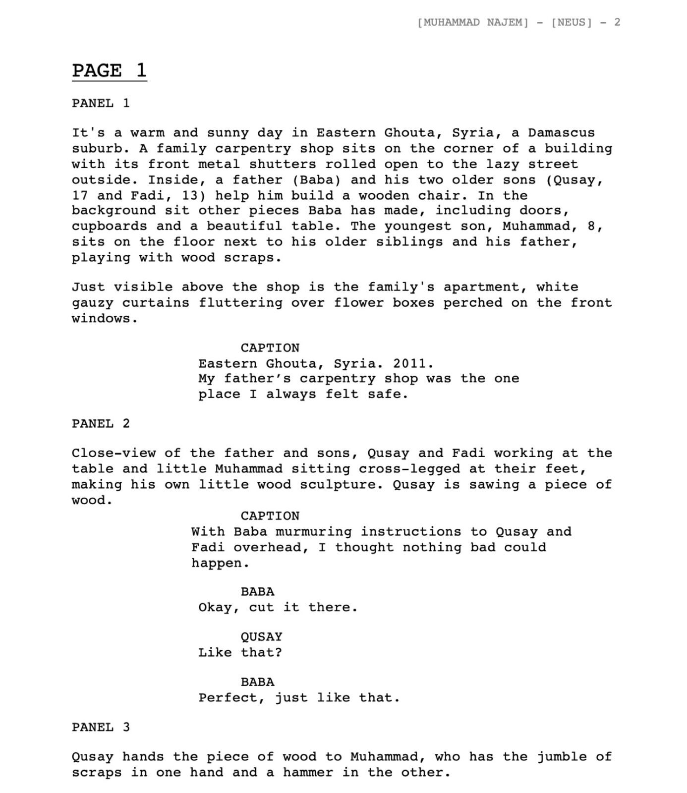 How to Write a Graphic Novel: A Collaborative Process